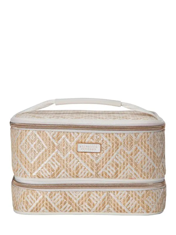Stephanie Johnson Jenny Train Case - Coconut