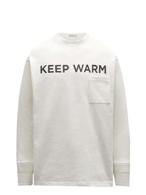 Moncler Keep Warm Sweatshirt - White