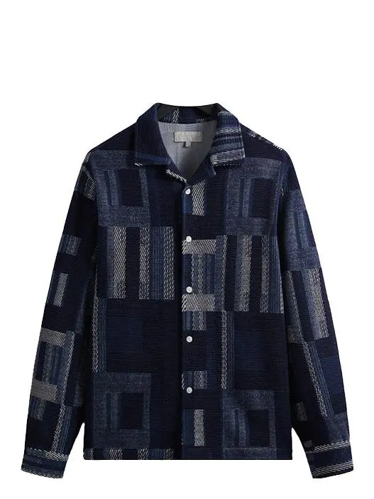 Kith Geometric Knit Cohen Shirt - Nocturnal