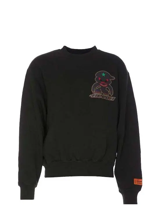 Heron Preston Monster Crewneck Sweatshirt - Black