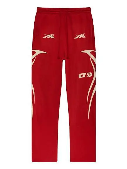 HELLSTAR Sports Sweatpants - Red
