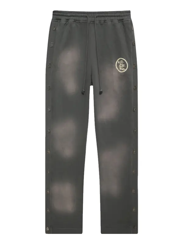 HELLSTAR Mirror Faced Sweatpants - Grey