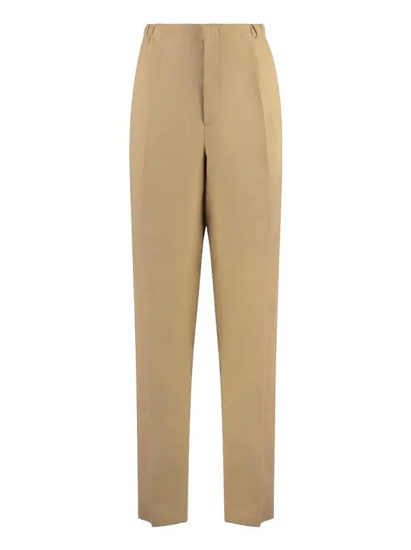 Fendi Canvas Trousers - Beige
