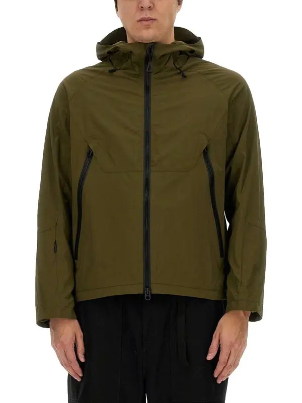 JG1 Hooded Textured Jacket - Green
