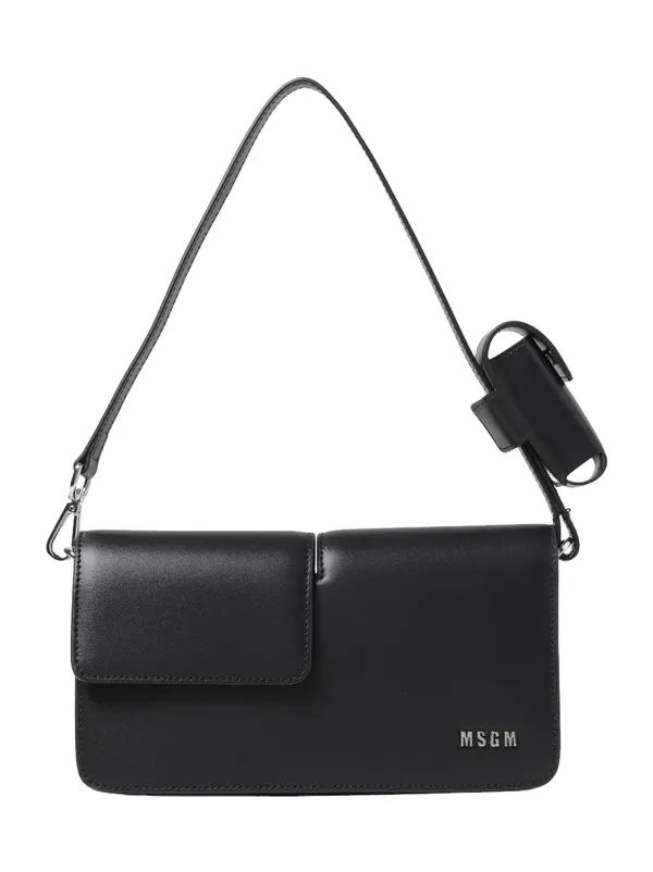 MSGM Shoulder Bag - Black