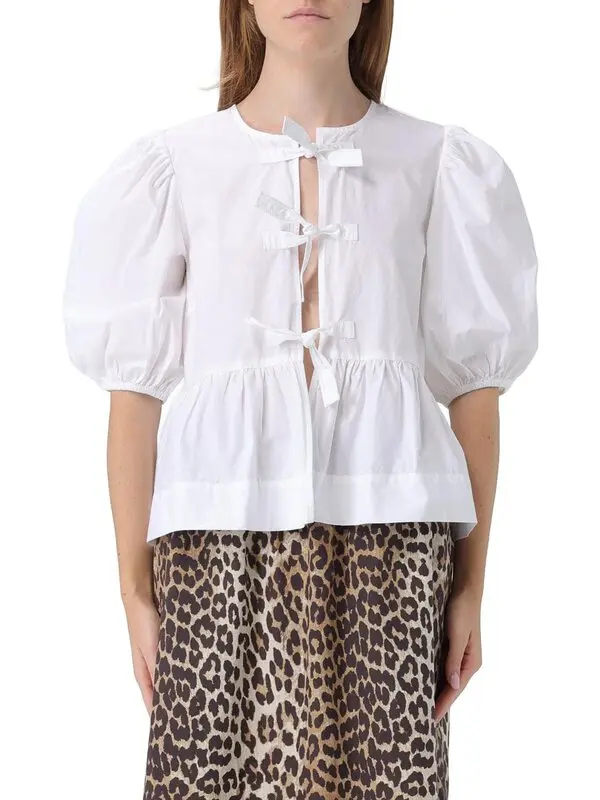 GANNI Top - White