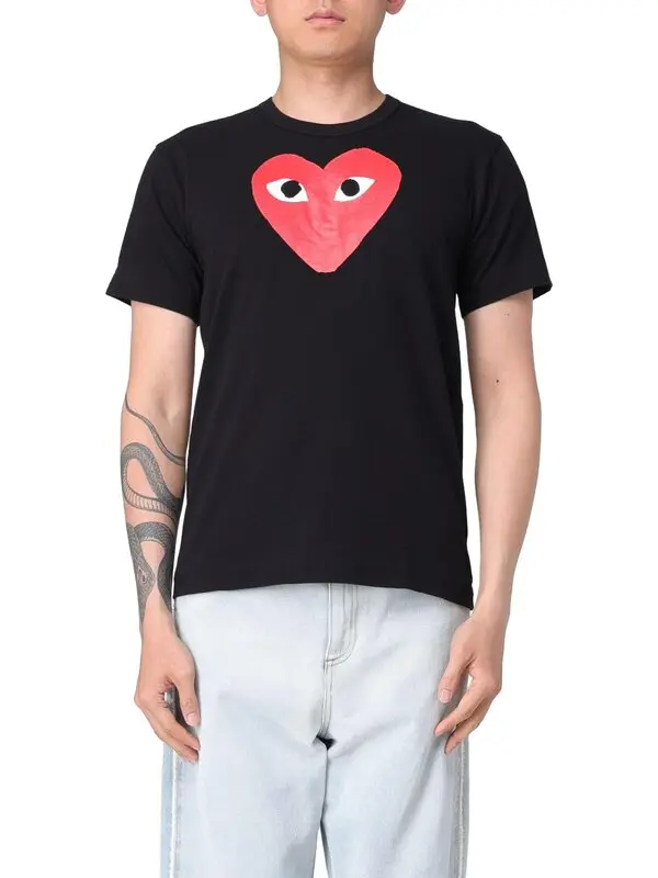 Play Comme Des Garcon T-shirt - Black