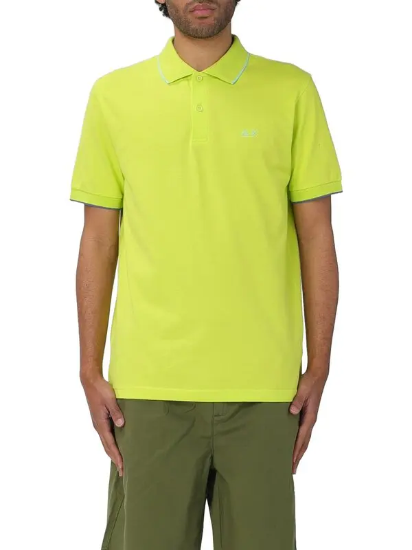 SUN 68 Polo Shirt - Lime