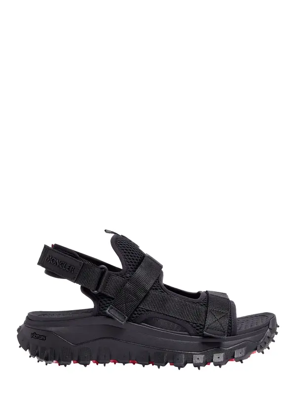 Moncler Trailgrip Vela Sandals - Black