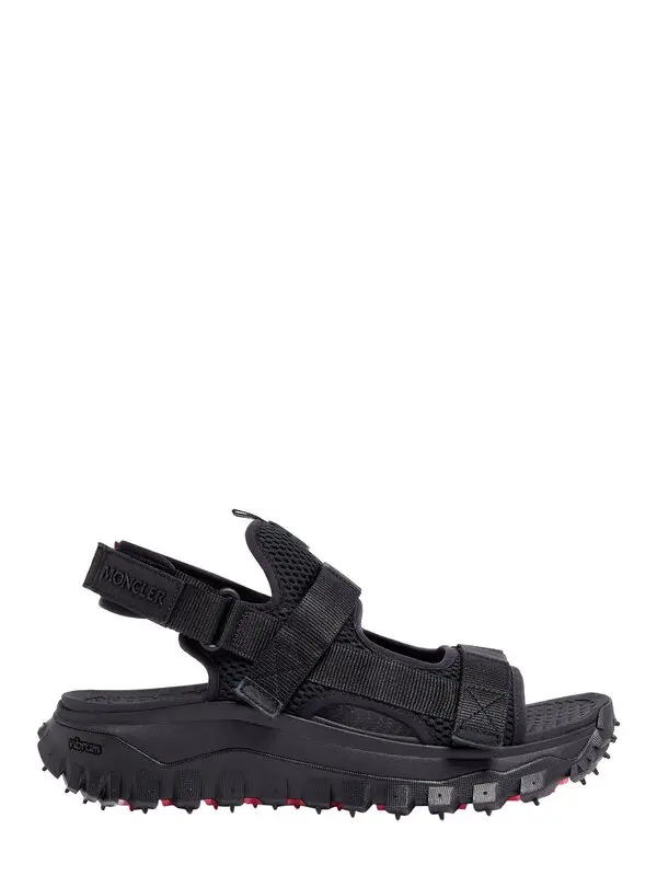 Moncler Trailgrip Vela Sandals - Black