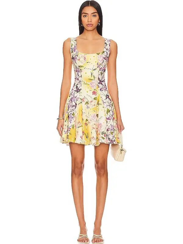Agua Bendita Kristen Dress - Multicolor
