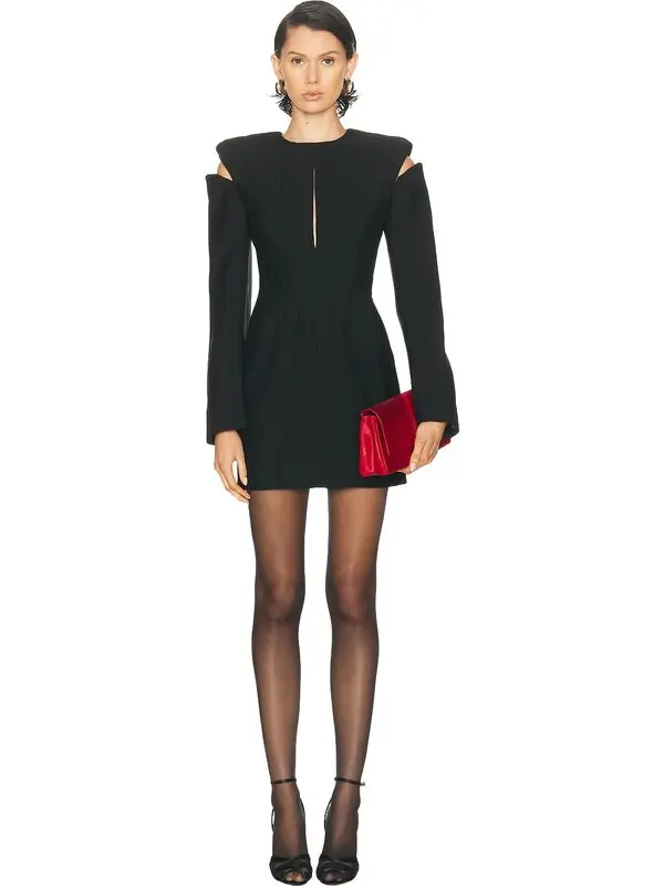 Alexander McQueen Day Dress - Black