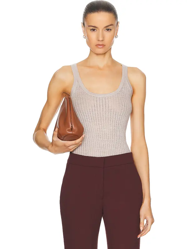 Gabriela Hearst Nevin Tank Top - Oatmeal