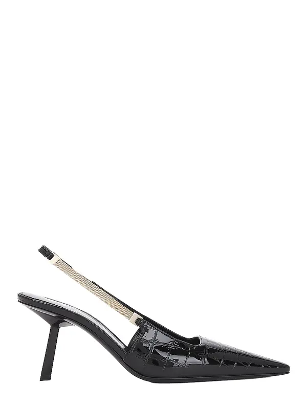 Saint Laurent Blake Slingback Pump - Noir