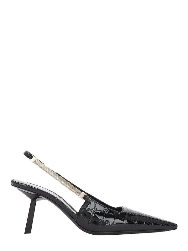 Saint Laurent Blake Slingback Pump - Noir