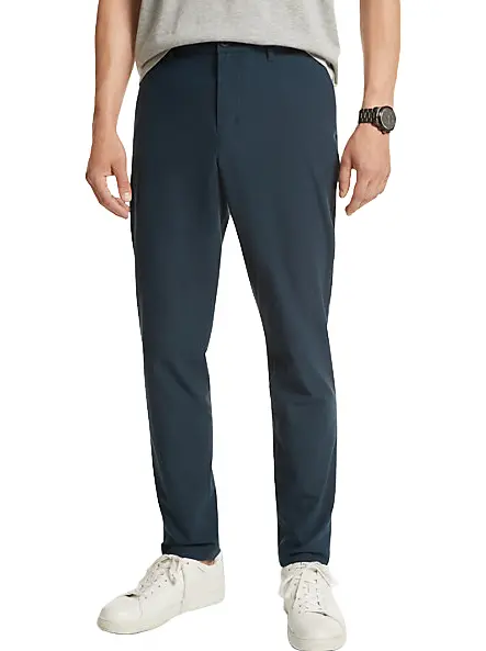 Michael Kors Slim-fit Chino Pants - Blue
