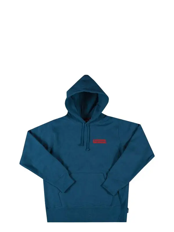 Supreme Stop Crying Hooded Sweatshirt - Blue