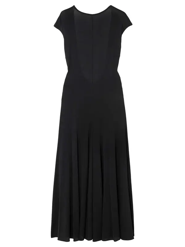 Magda Butrym Stretch-jersey Midi Dress - Black