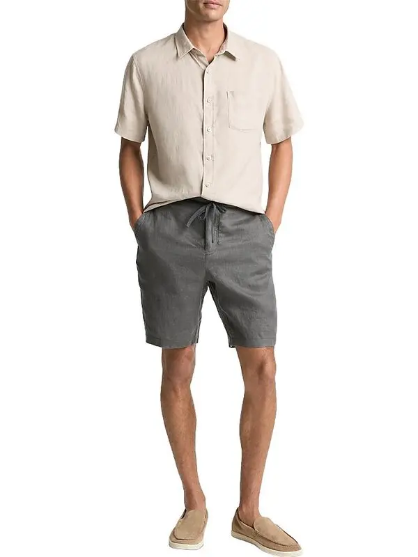 Vince Lightweight Hemp Short - Slate