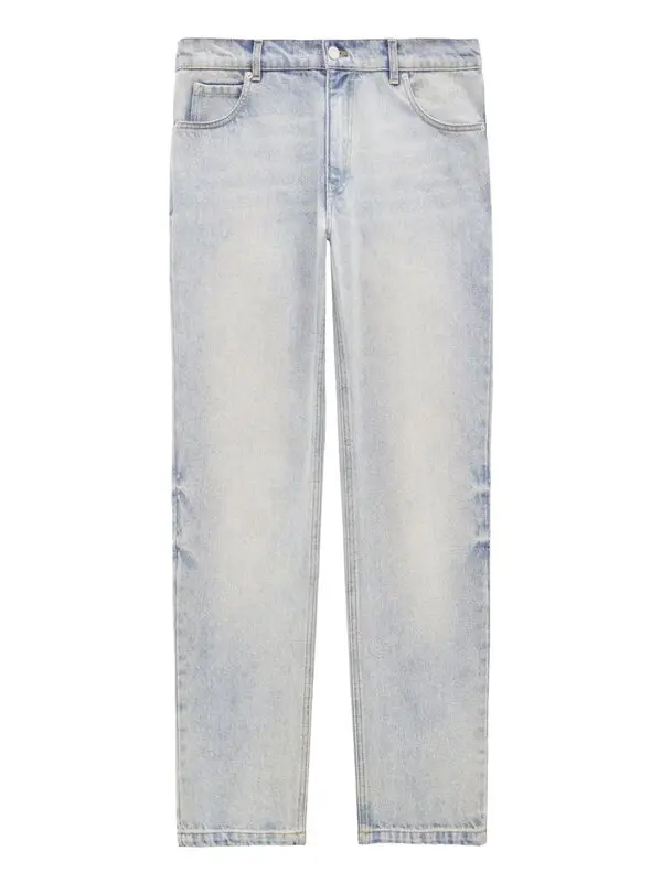 COURREGES Denim Trousers - Light Blue Wash