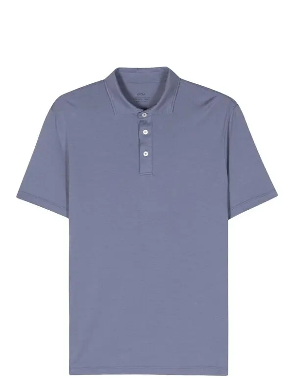 Altea Greg Jersey Polo Shirt - Blue