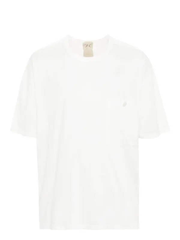 TEN C Chest-pocket T-shirt - White
