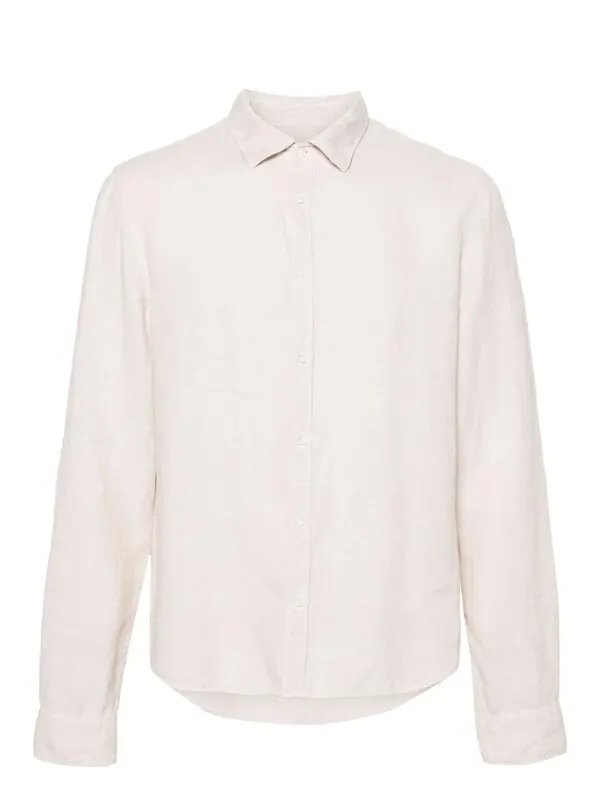 Zadig&Voltaire Stan Linen Shirt - Neutrals