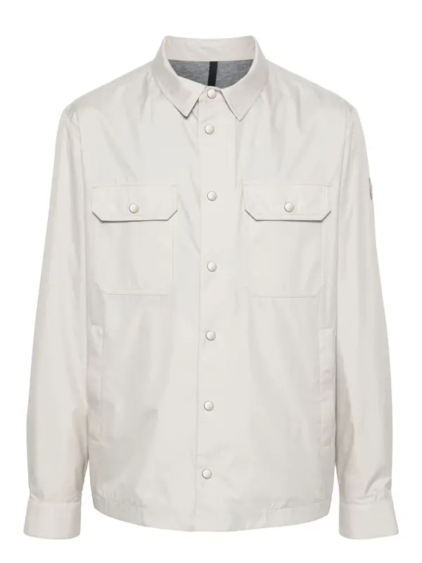 Moncler Piz Shirt Jacket - Neutrals