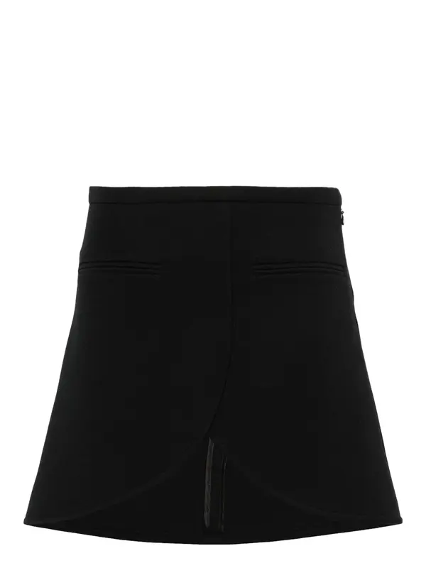 COURREGES Ellipse Mini Skirt - Black