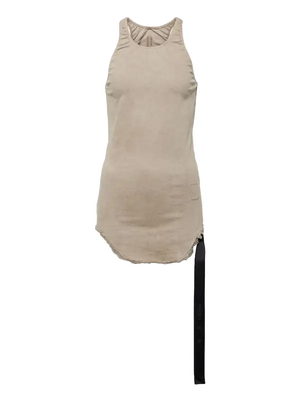Rick Owens Denim Tank Top - Beige