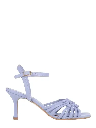 PAOLO MATTEI Ankle Strap Sandals - Purple