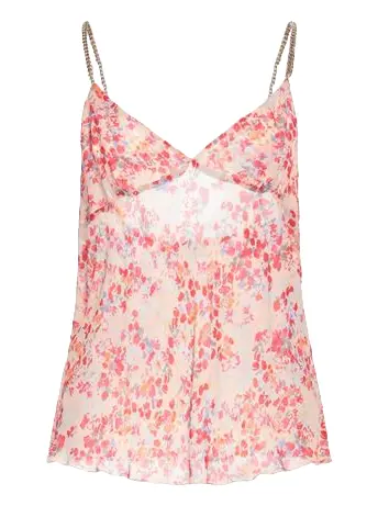 ANNA MOLINARI Floral Print Camisole - Pink