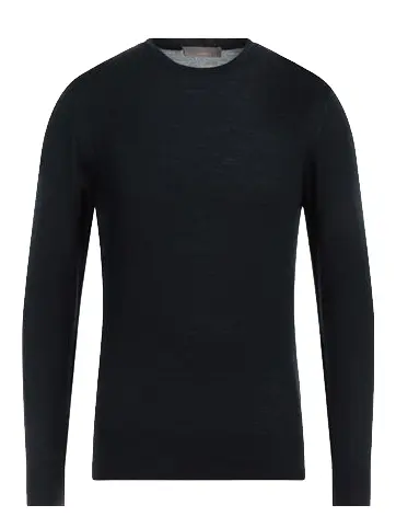 CRUCIANI Wool Crewneck Sweater - Blue