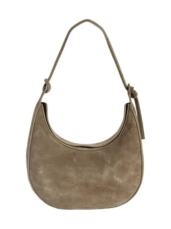REFORMATION Medium Rosetta Shoulder Bag - Farro Suede