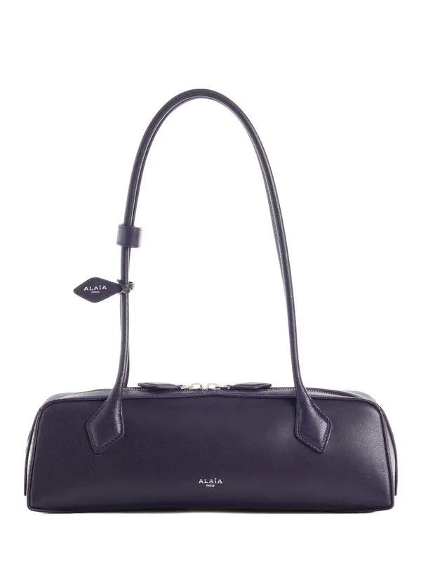 Alaïa Le Teckel Medium Shoulder Bag - Aubergine