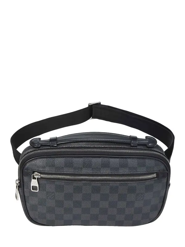 LOUIS VUITTON Damier Graphite Ambler - Grey