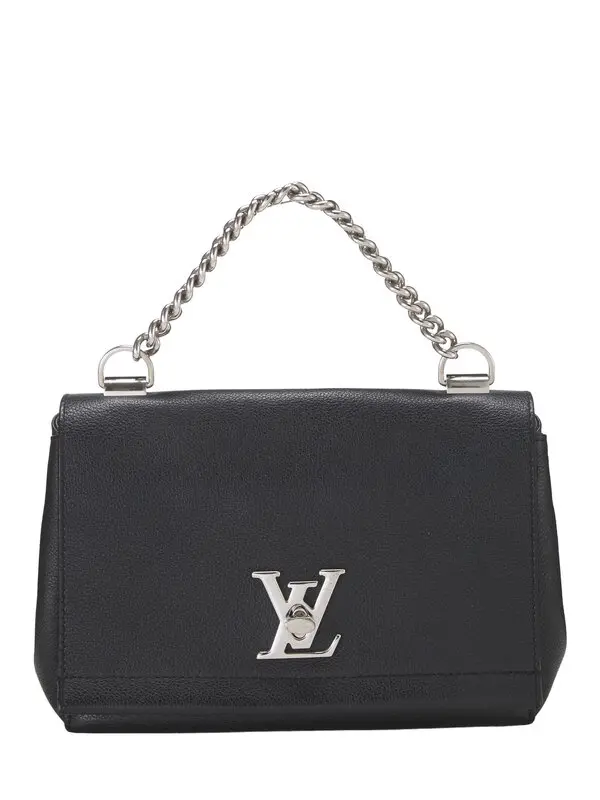 LOUIS VUITTON Leather Lockme Ii - Black