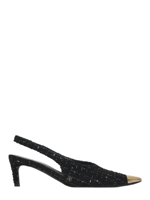 ANINE BING Nina Slingback Pumps - Black