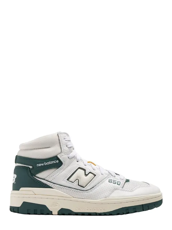 NEW BALANCE 650 High-top Sneakers - White
