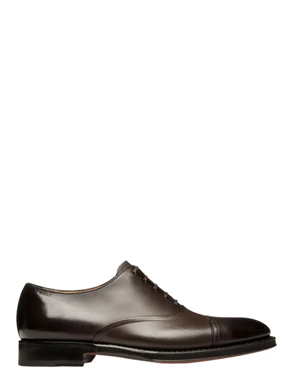 Bally Sadhy Leather Oxford Shoes - Brown