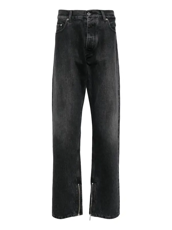 Off-White Straight-leg Jeans - Black