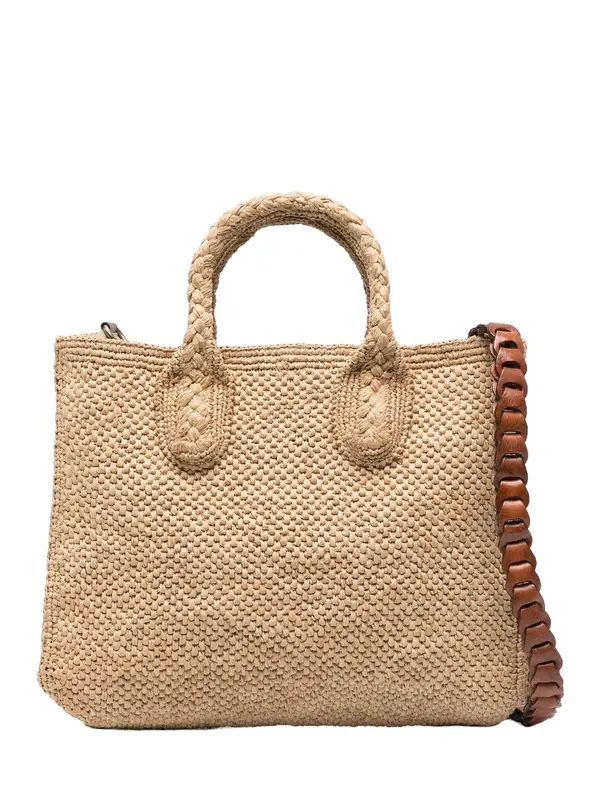 IBELIV Rary Raffia Tote Bag - Neutrals