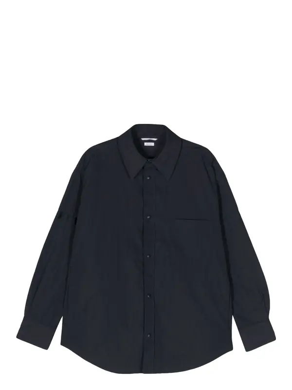 Thom Browne Button-fastening Shirt Jacket - Blue