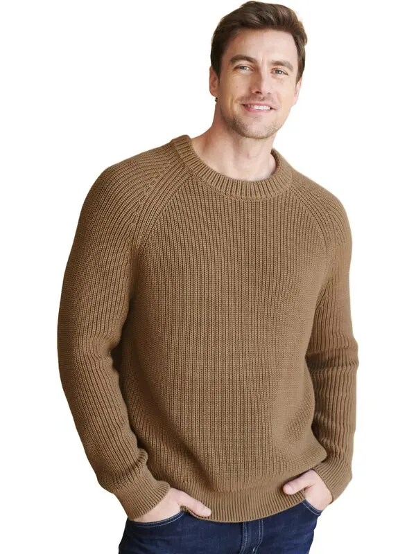 Jenni Kayne Cotton Fisherman Sweater - Multicolor,beechwood