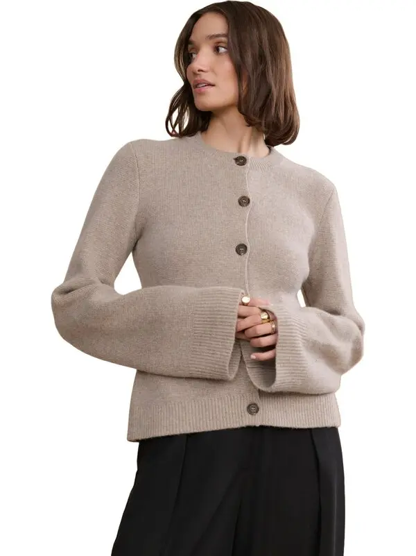 Jenni Kayne Cooper Cardigan - Taupe