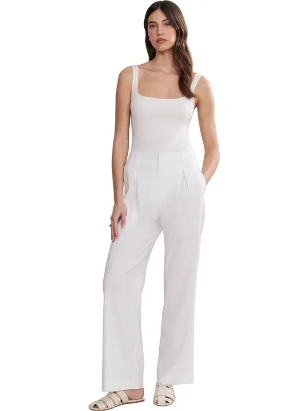 Jenni Kayne Riley Trouser - White