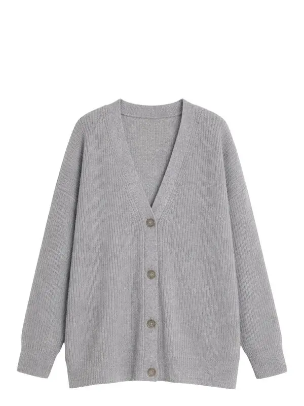 Jenni Kayne Cashmere Cocoon Cardigan - Heather Grey
