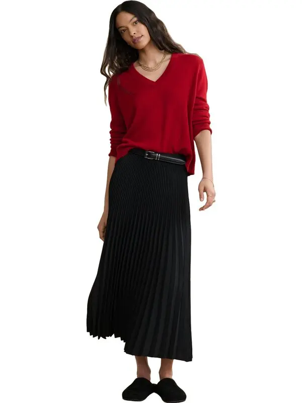 Jenni Kayne Pleated Skirt - Black