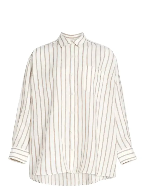 jenni kayne - Jenni Kayne Striped Boyfriend Shirt