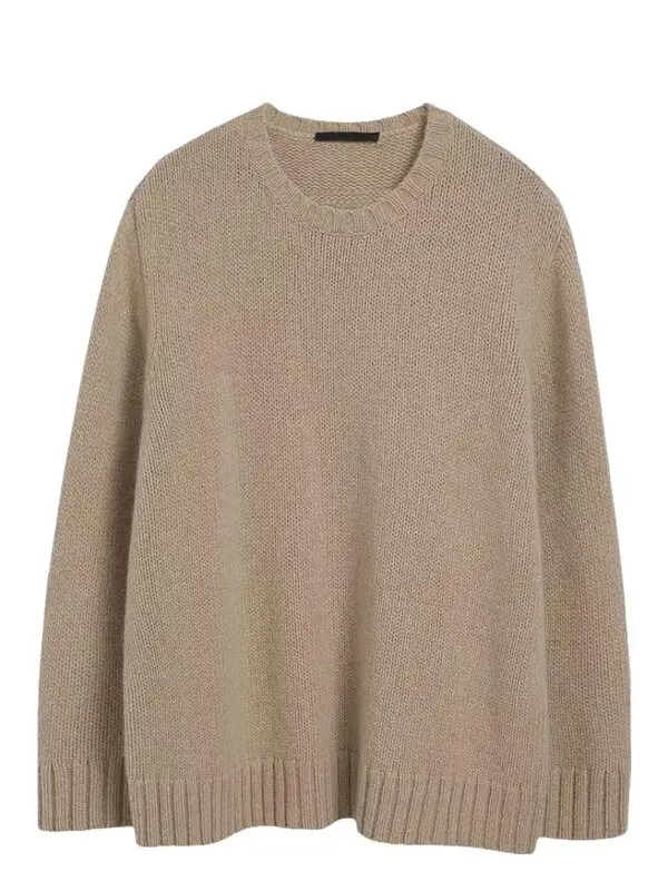 Jenni Kayne Cashmere Amelia Crewneck Top - Grey